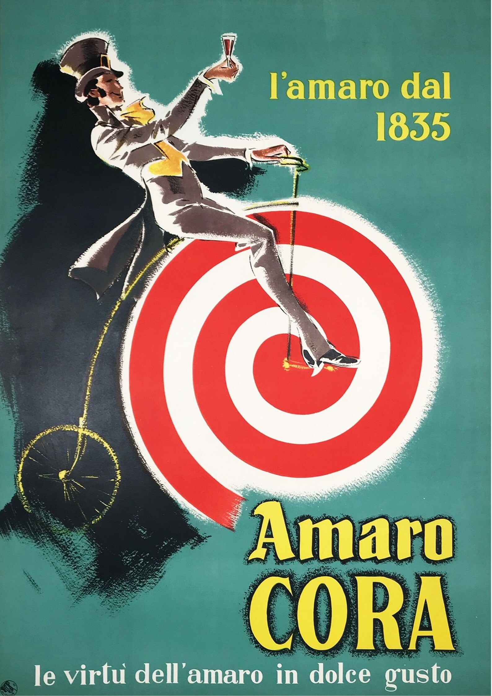 Amaro cora amaro cora vintage poster liquor vintage poster | Etsy