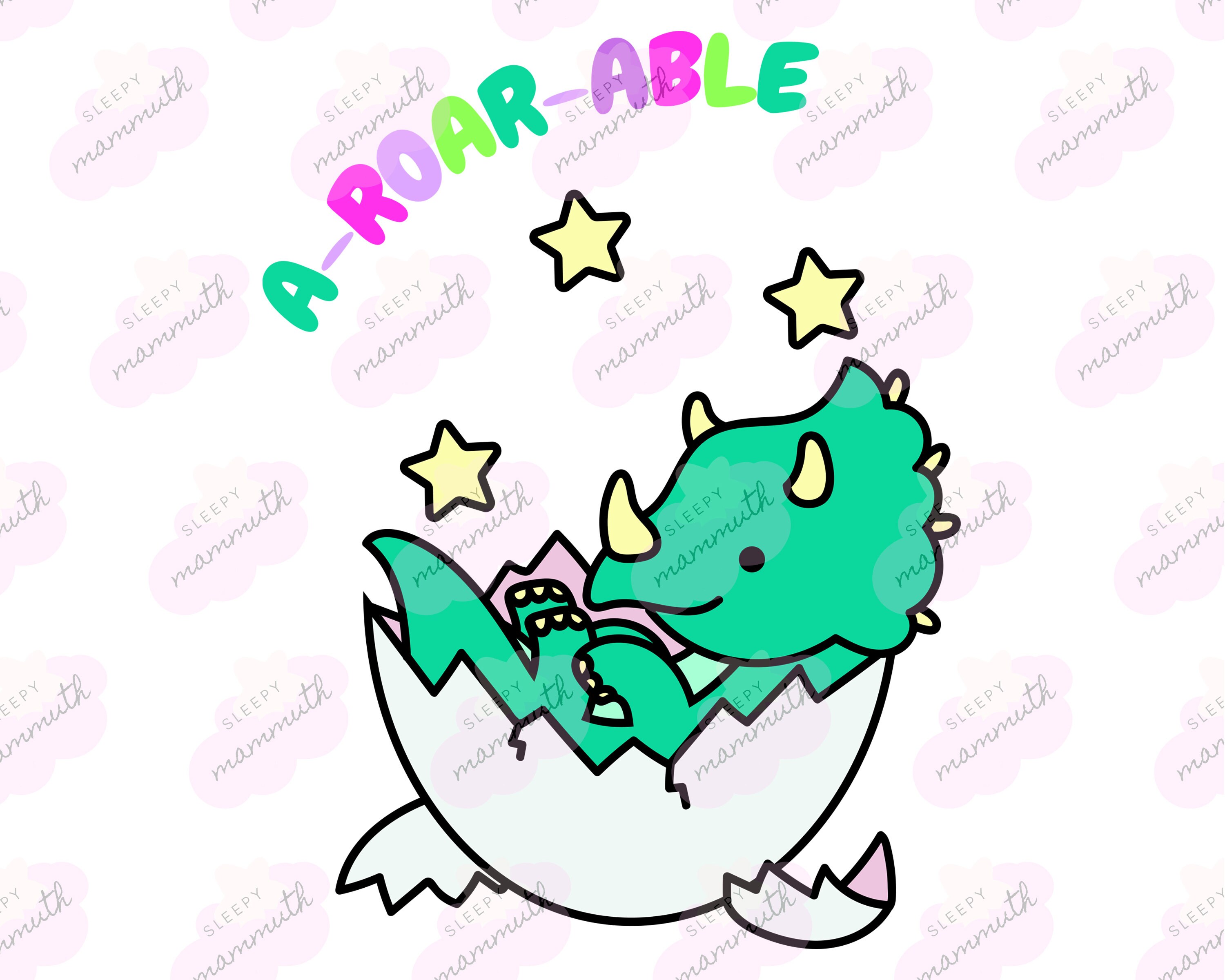 Baby Dinosaur SVG SVG Aroarable Mamasaurus SVG Svg for | Etsy