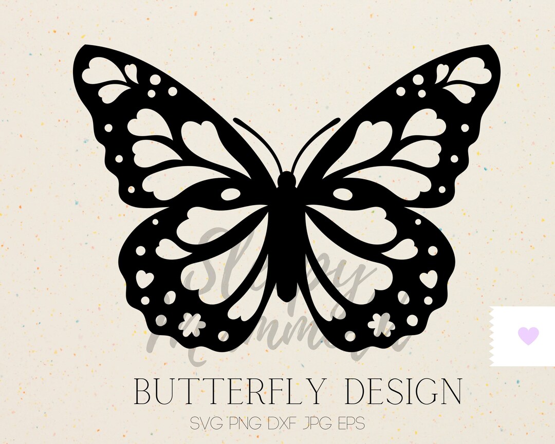 Butterfly SVG Monnarch Butterfly SVG, Butterfly Cut File, Tumbler Decal ...