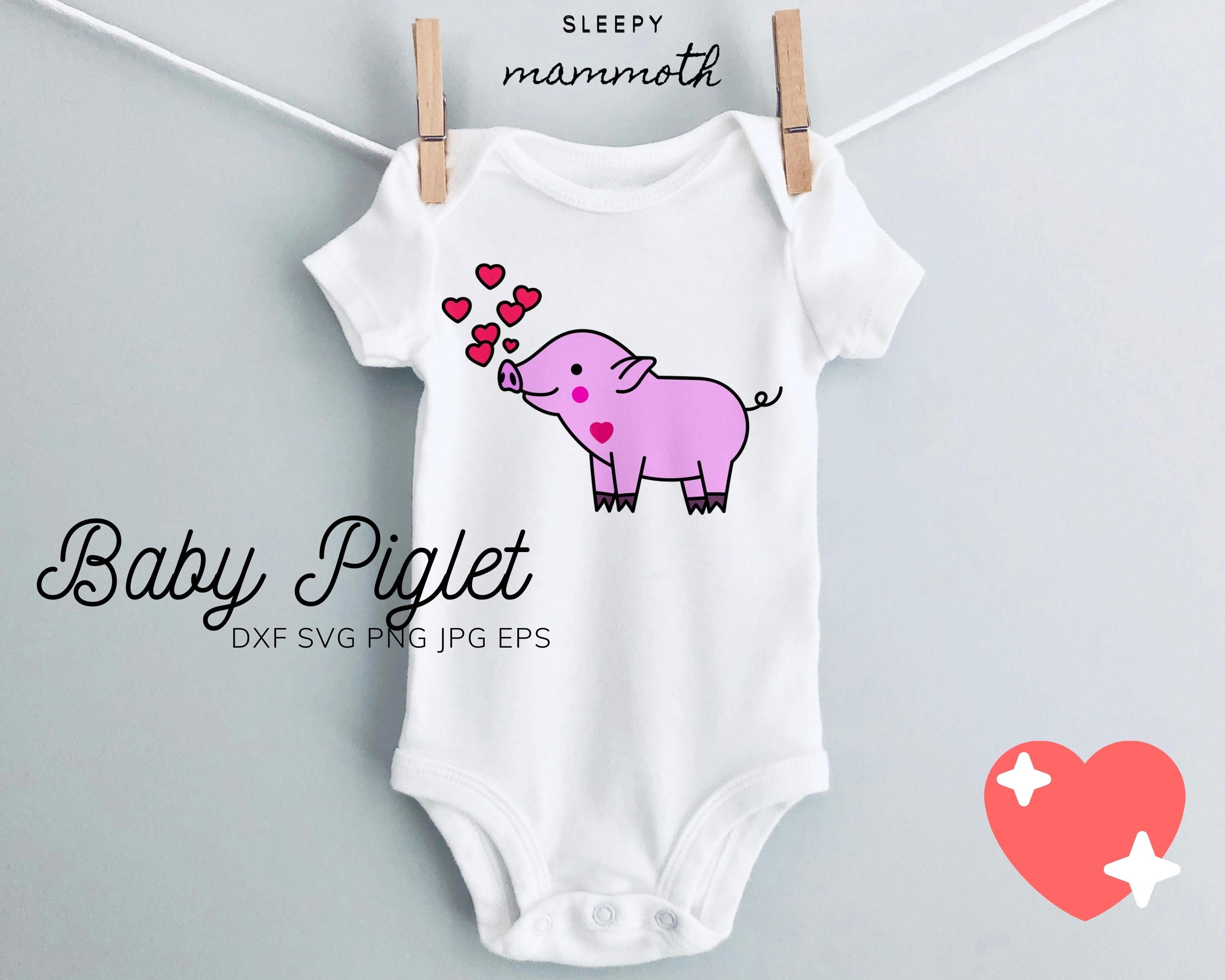 Piggy SVG Pig SVG, Pig Face SVG, Piglet Svg, Cute Pig Svg, Farm Animal ...