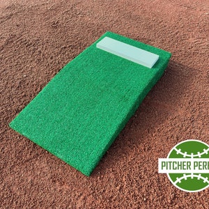 PITCHER PERFECT PM100 Portable Pitching Mound / Baseball Pitchers Mound ...