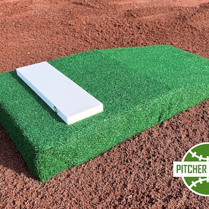 PITCHER PERFECT PM100 Portable Pitching Mound / Baseball Pitchers Mound ...