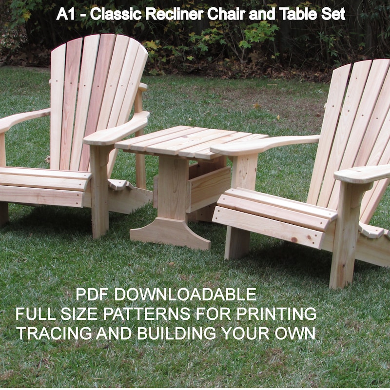 Adirondack Chair Kit - Etsy