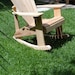PDF Adirondack Rocking Chair Downloadable DIY Instructions and Drawings ...