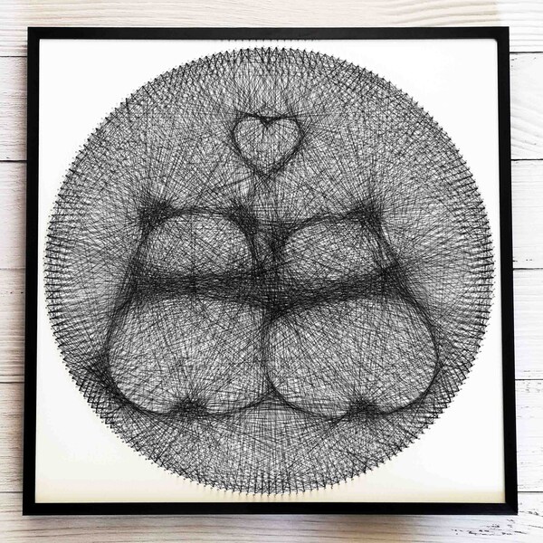 Panda String Art - Etsy