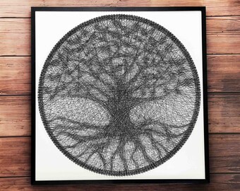 Tree String Art - Etsy