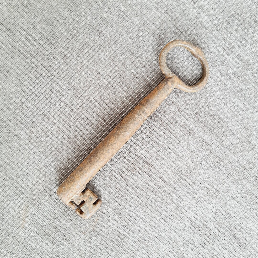 Antique Armenian Door Key, Wood Door Key, Vintage Decorative Key, Iron ...