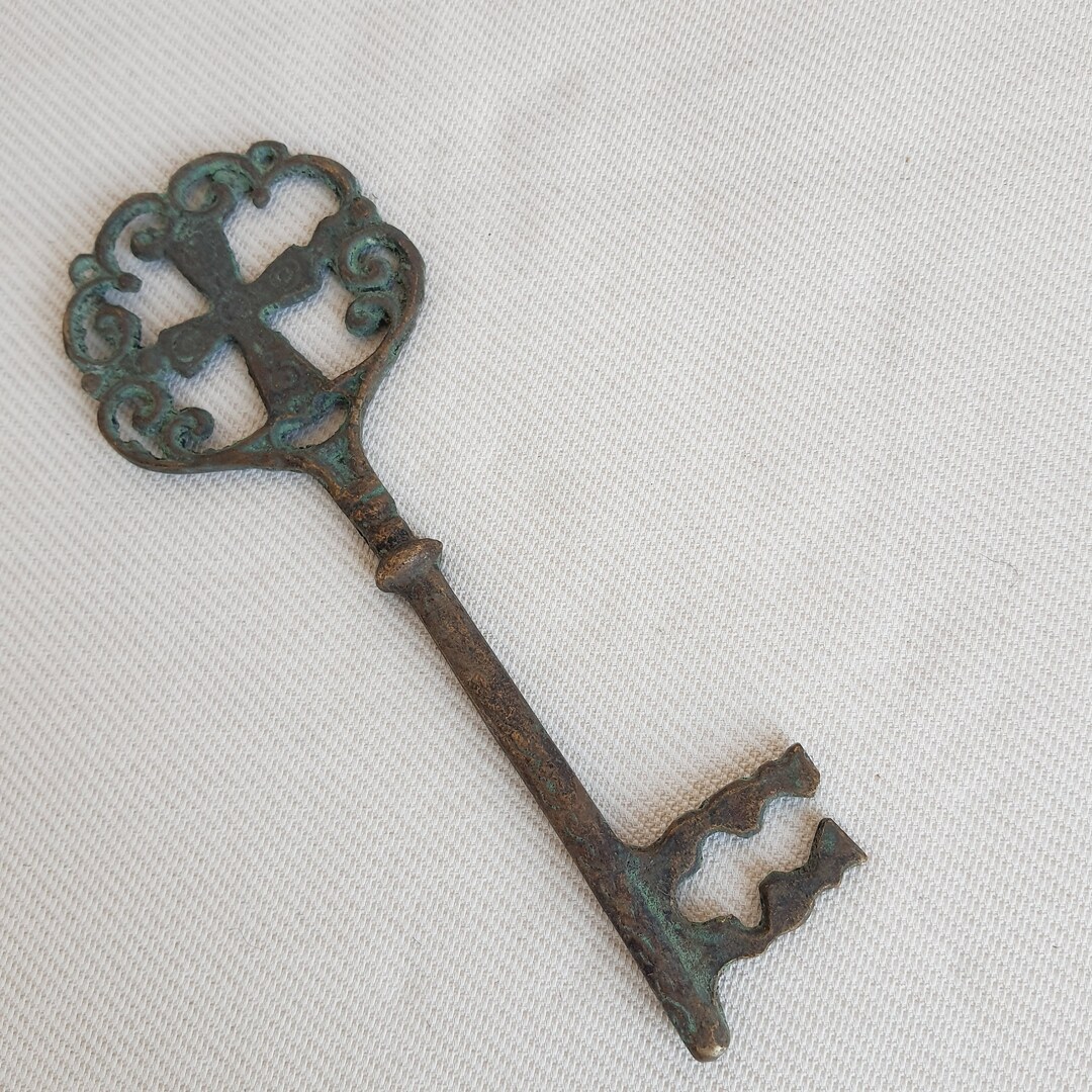 Vintage Handmade Key , Iron Key , Decorative Key , Skeleton Key , Key ...