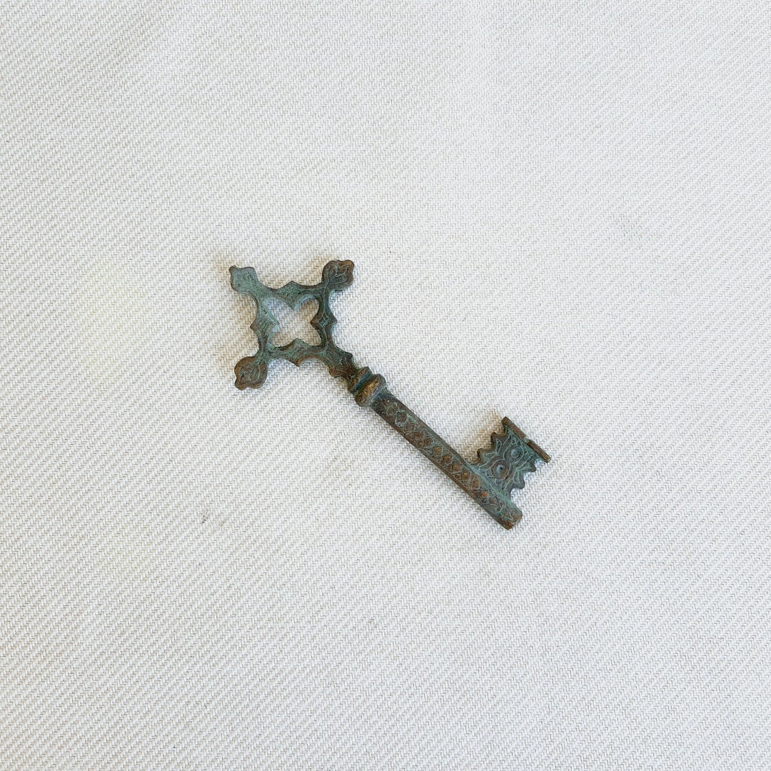 Vintage Church Iron Key , Decorative Key , Front Door Decor , Door Key ...
