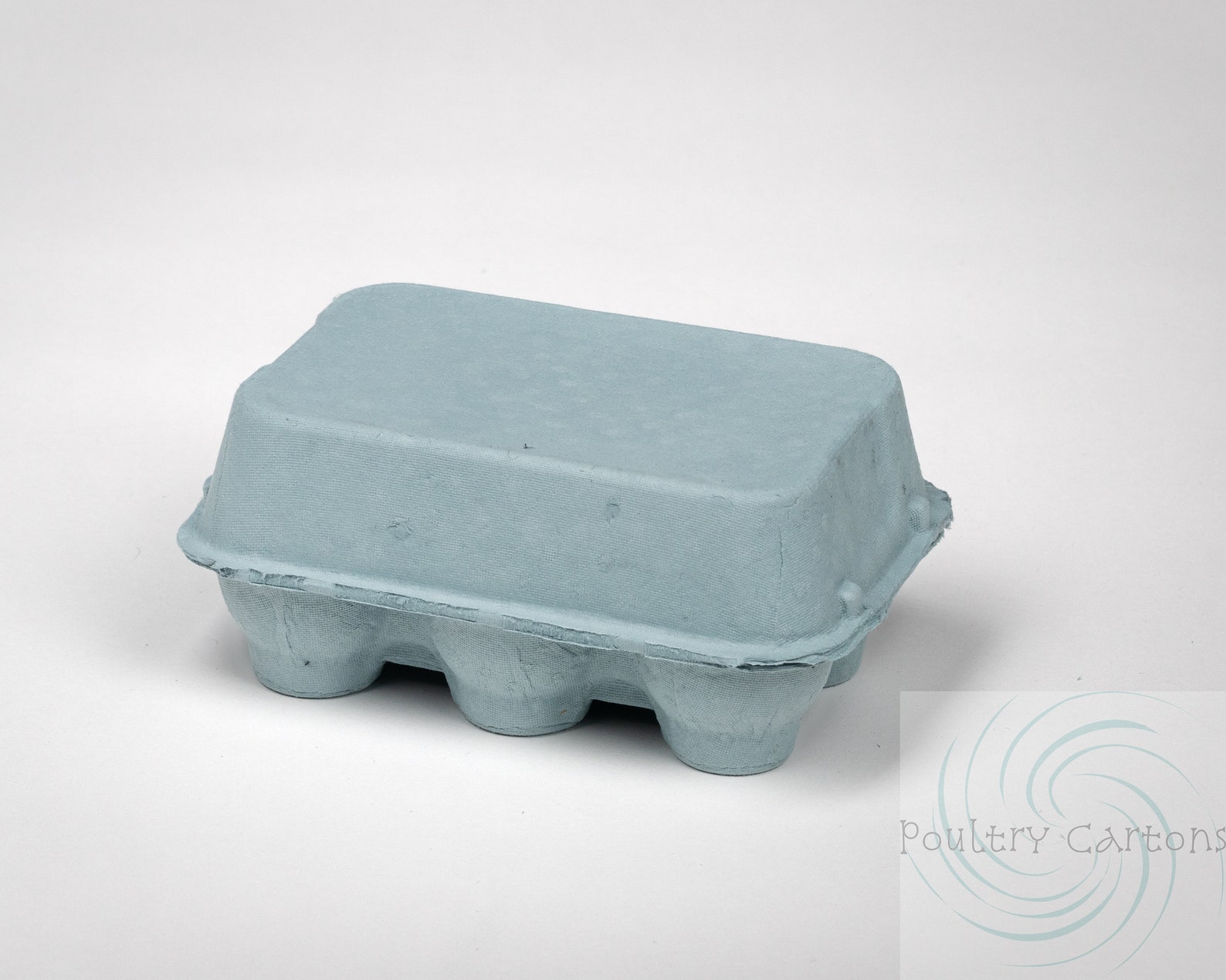 Blue Mist Paper Pulp Chicken Egg Cartons (6 Eggs) - Etsy