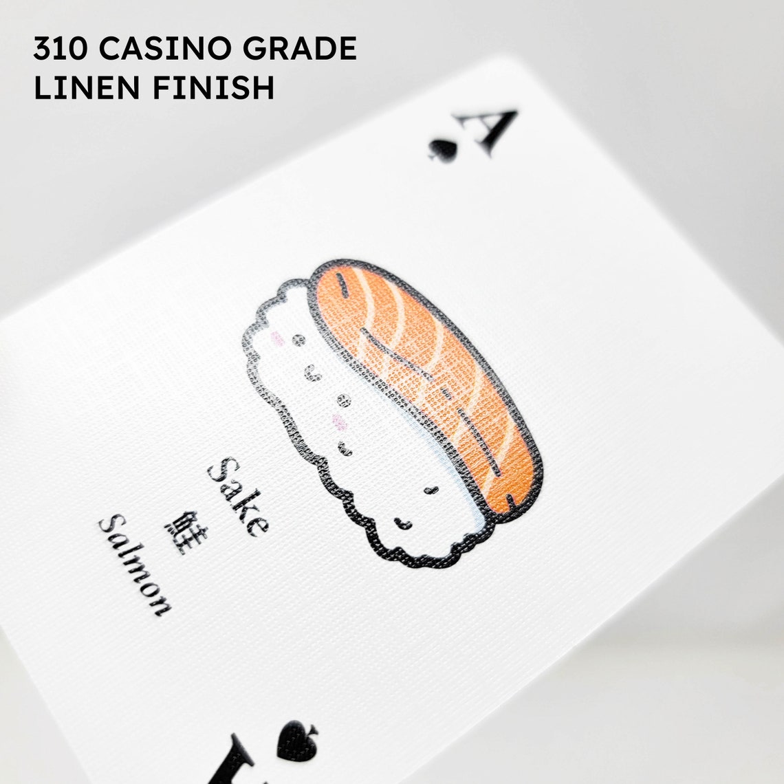 Omakase Sushi Playing Cards 52 Unique Digitally Drawn Cards - Etsy