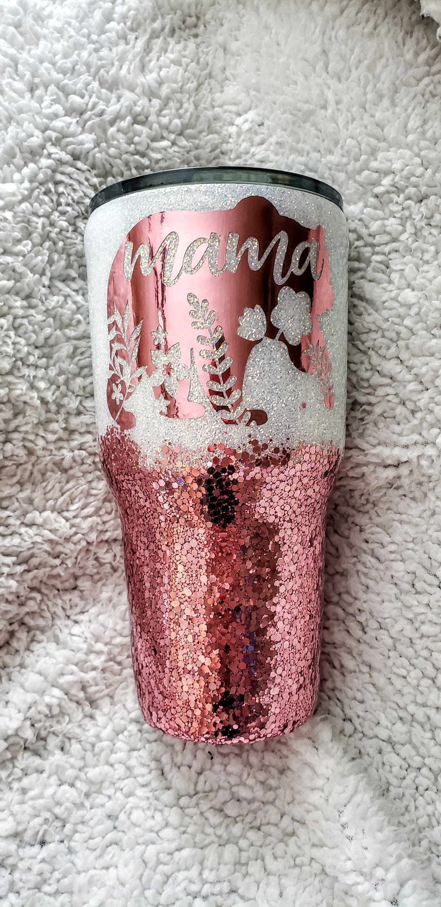 Mama Bear Yeti Rose Gold - Etsy