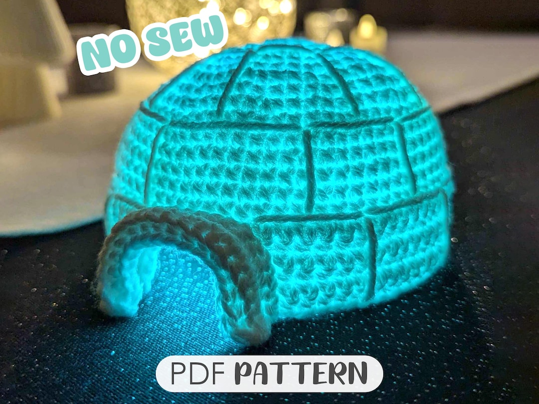 Crochet Igloo Tealight Holder Pattern to Decorate the Table at ...