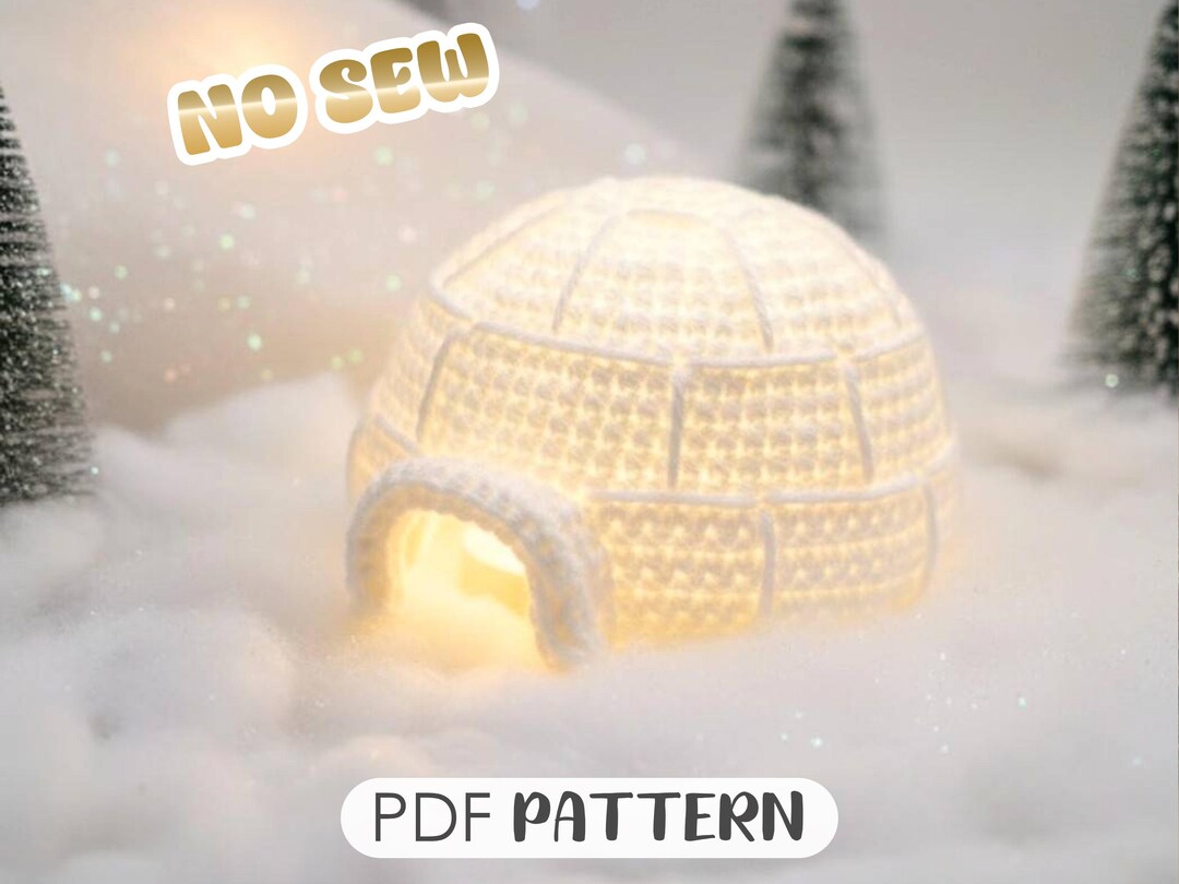 Crochet Igloo Tea Light Holder Pattern to Decorate the Table at ...