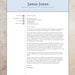 Modern Blue Resume Template + Free Cover Letter + Free References ...