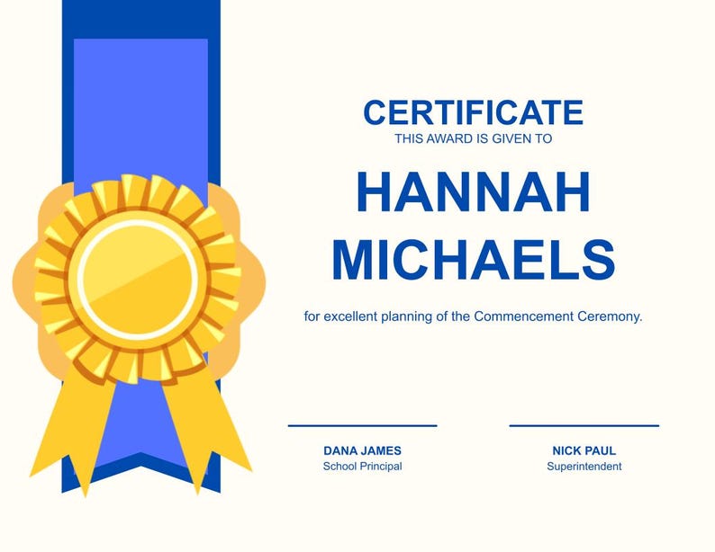 Fully Editable Award Certificate Template (pptx/powerpoint/slides) - 8 ...