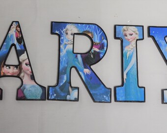 Frozen letters | Etsy