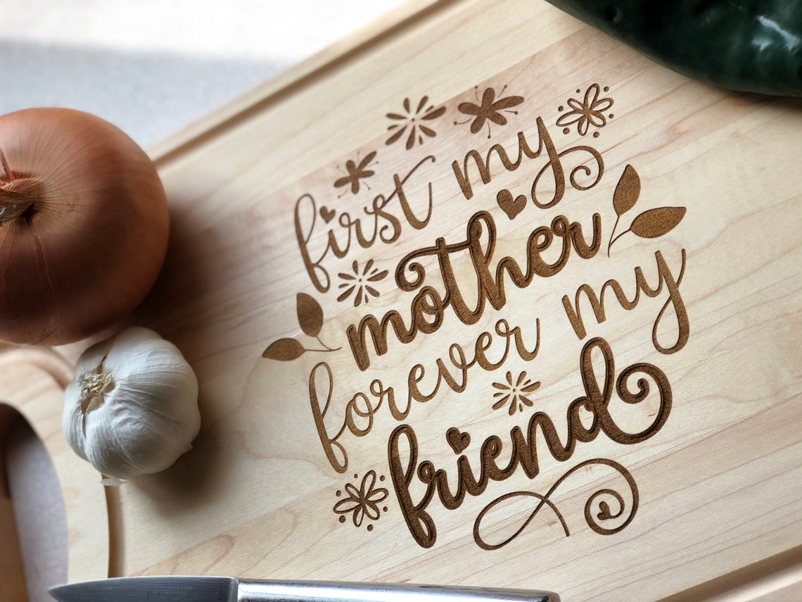 Mom Cutting Board Personalized Cutting Board for Mom Custom - Etsy