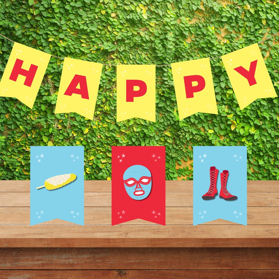 Nacho Libre Birthday Bundle | Nacho Libre Party Package | Wrestling ...