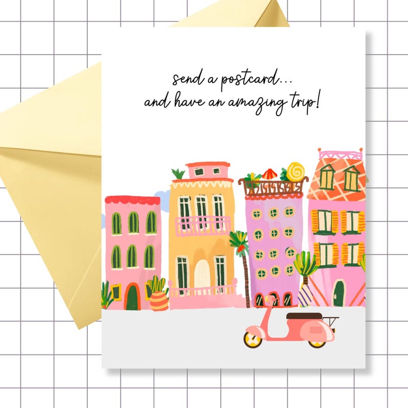 Travel Greeting Cards - Etsy