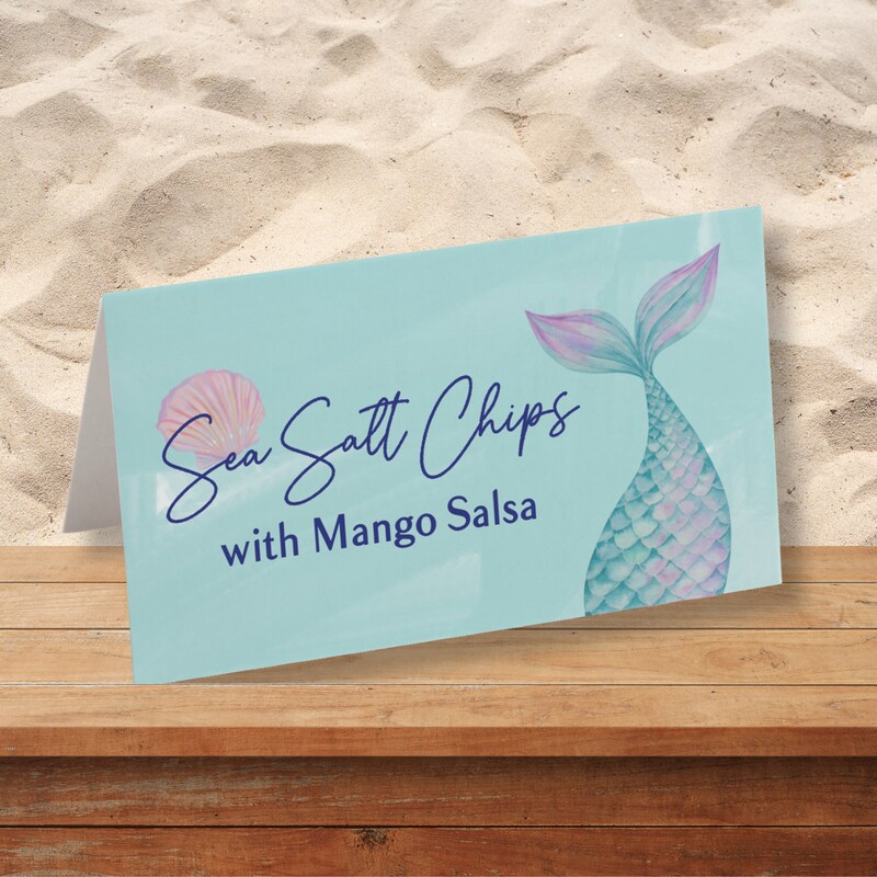 Beach Food Labels - Etsy