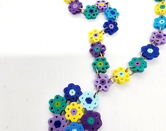 Perler Bead Butterfly Necklace - Etsy