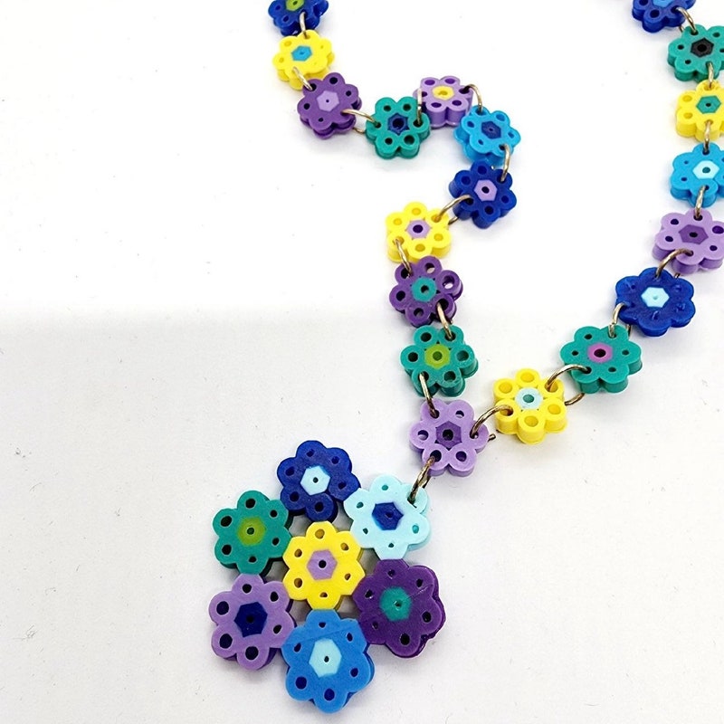 Perler Bead Necklace - Etsy
