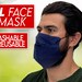 Extra Large Washable Face Mask, 3 Day Delivery Upgrade Available XL ...