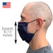 XL Face Mask With Nose Wire, Large Face Mask Made With Filter Pocket ...