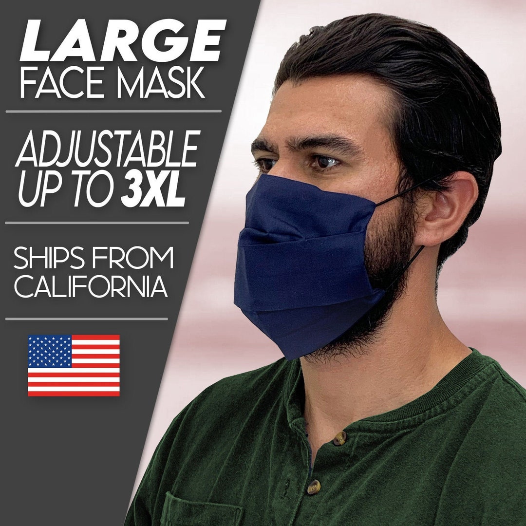 Men's Face Mask With Nose Wire, Face Mask Made Especially for Men With ...