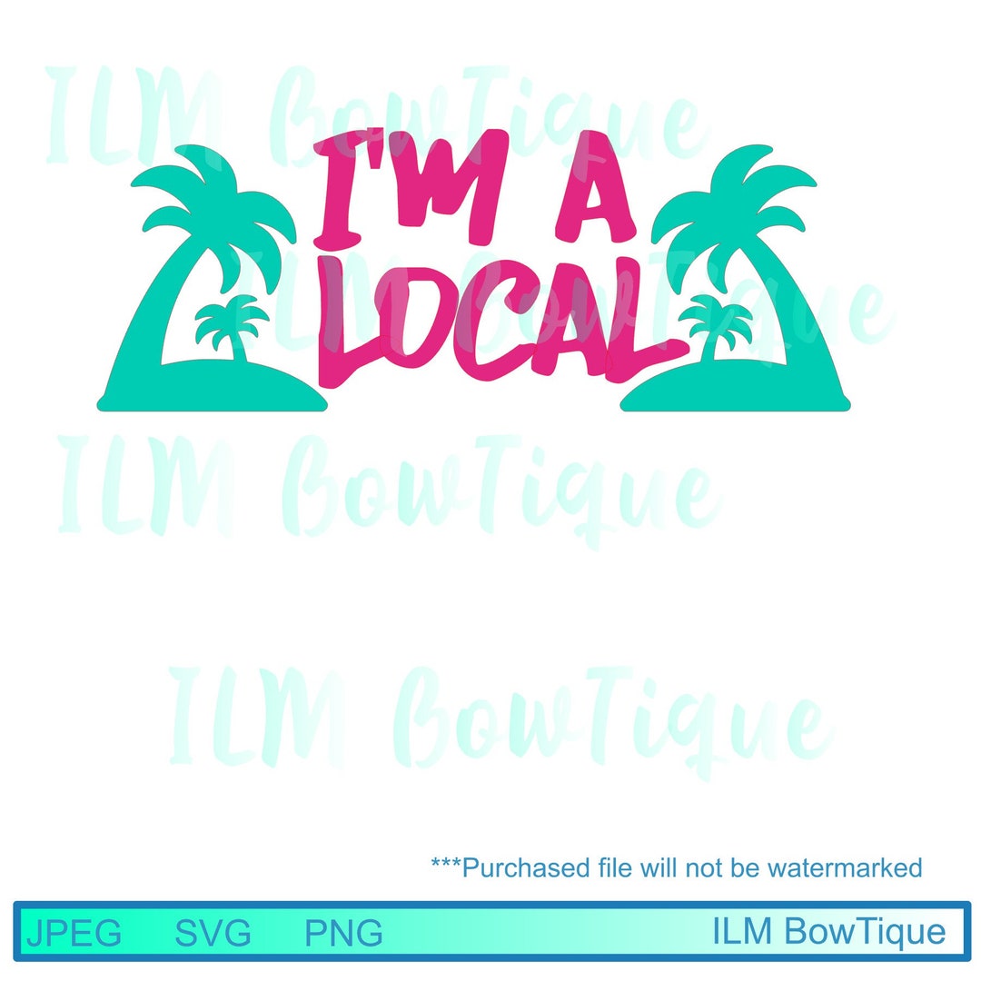 I'm a Local SVG PNG JPEG File - Etsy