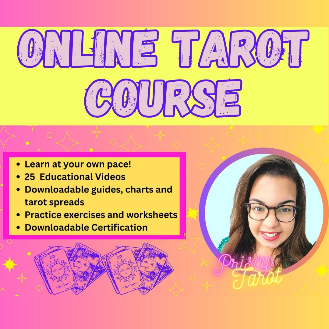 Online Tarot Class, Learn Tarot, Beginner Tarot Class, Tarot Course ...