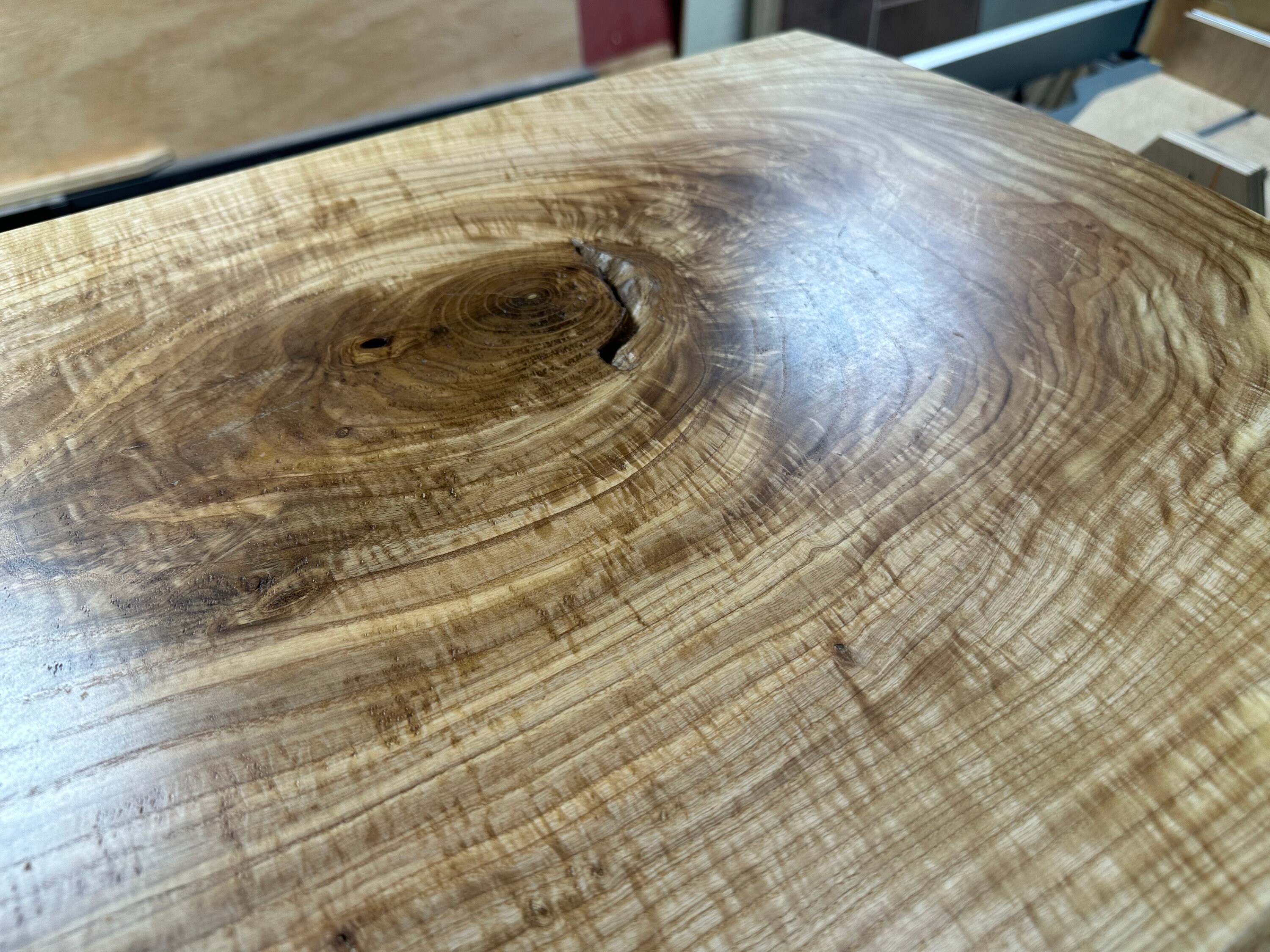 Unique Ash & Black Walnut Coffee Table - Etsy