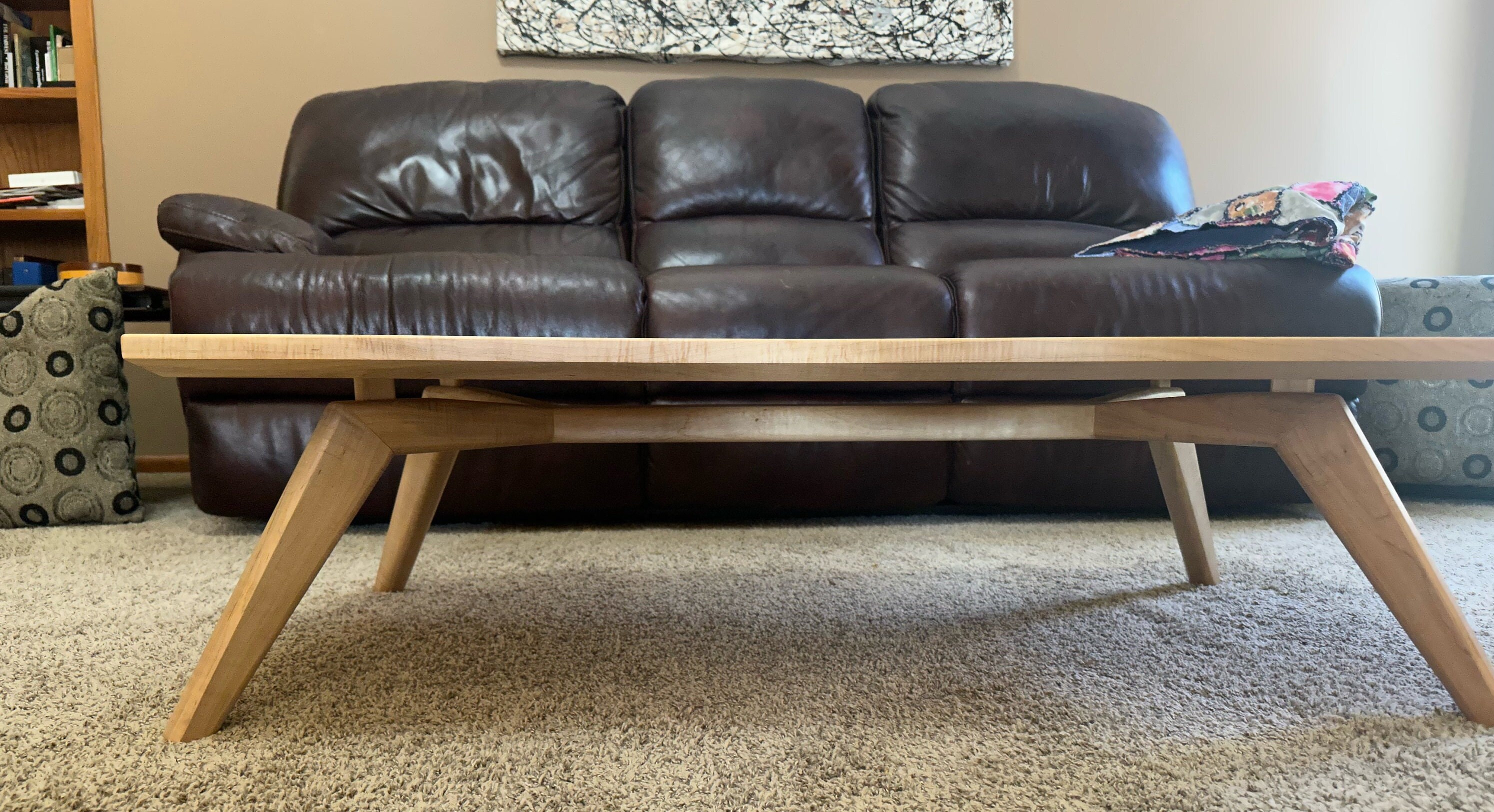 Solid Maple Coffee Table - Etsy