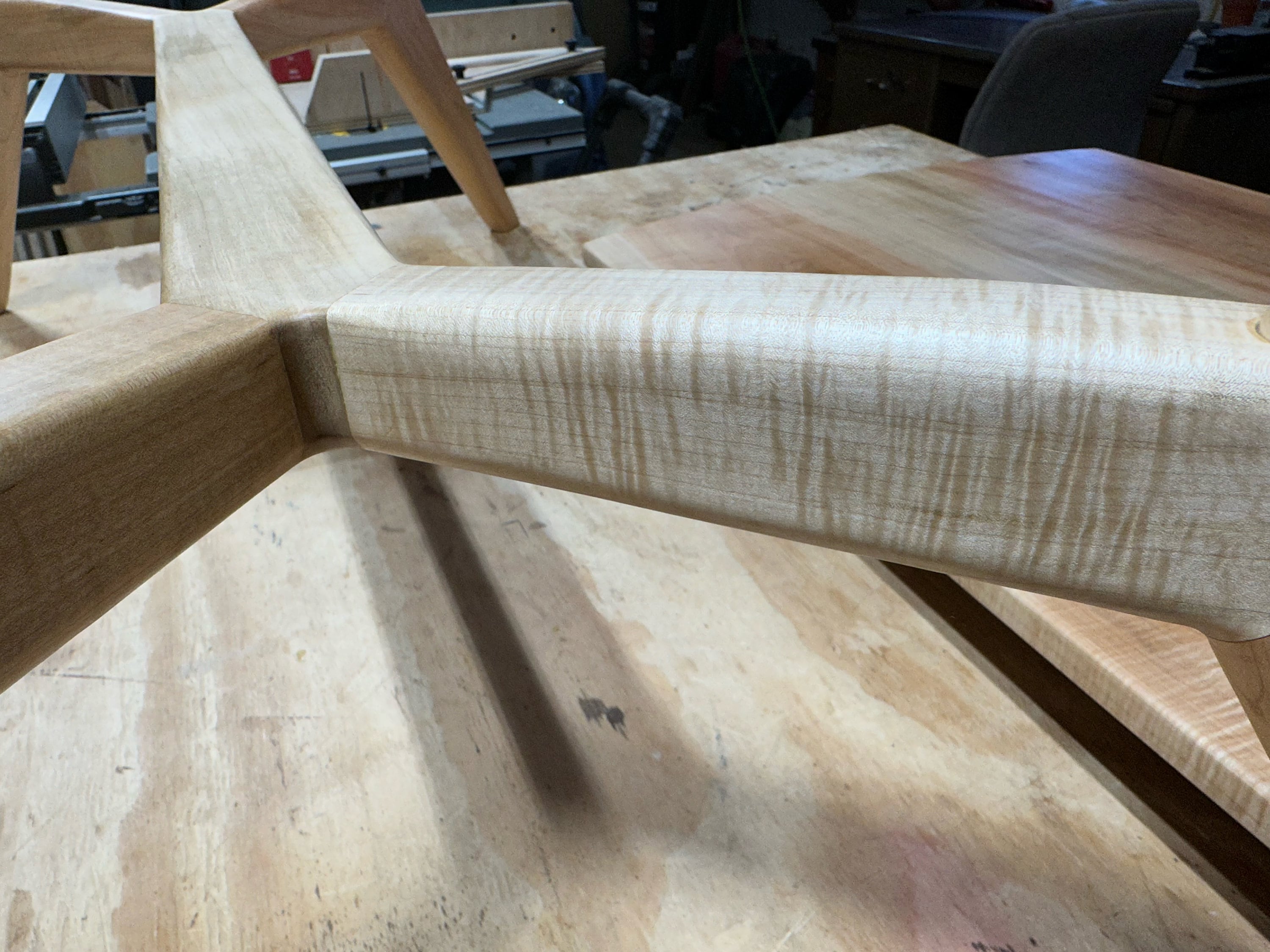 Solid Maple Coffee Table - Etsy