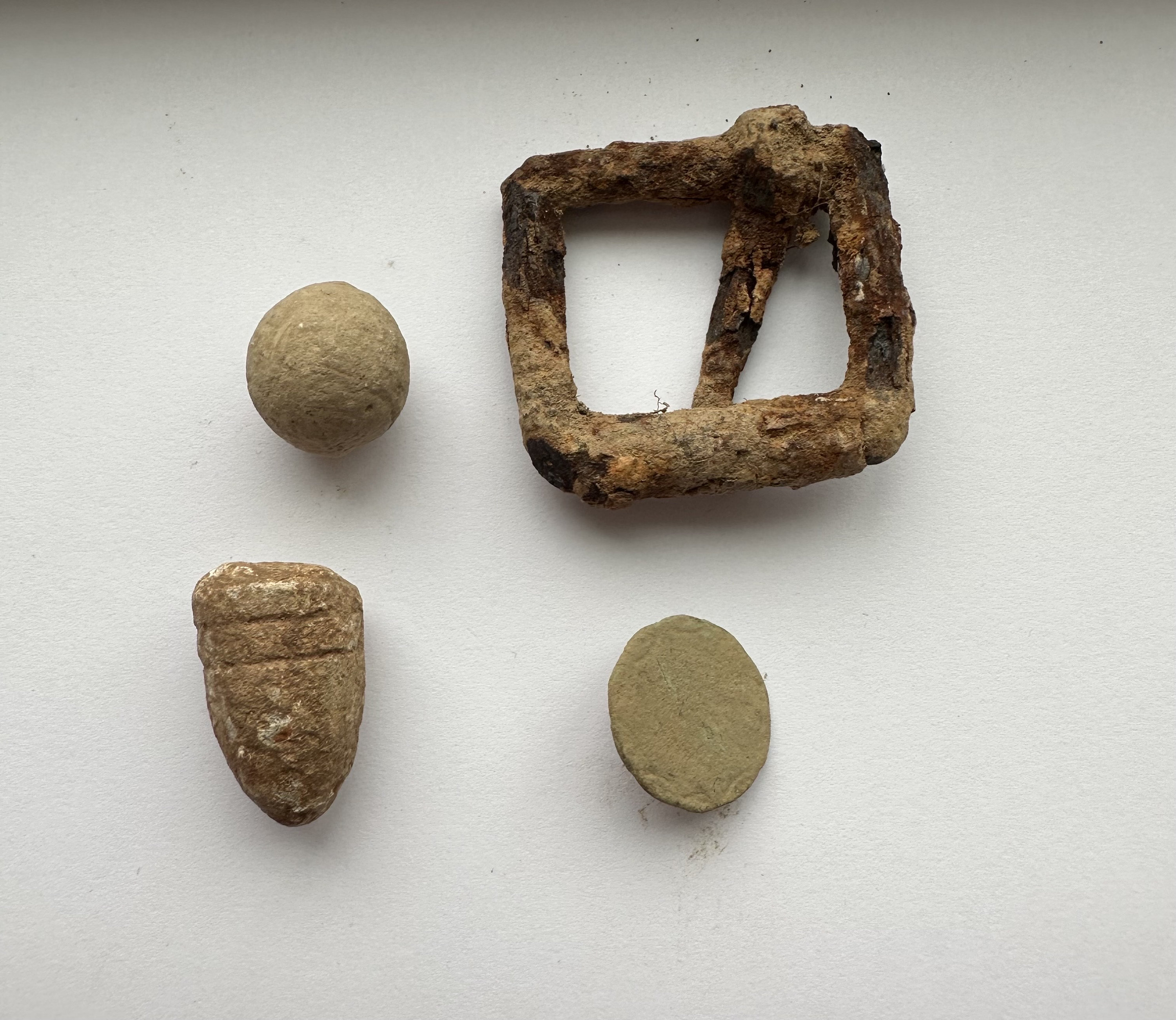 Civil War Era Relics From 3rd Battle of Winchester. Fired Bullet ...