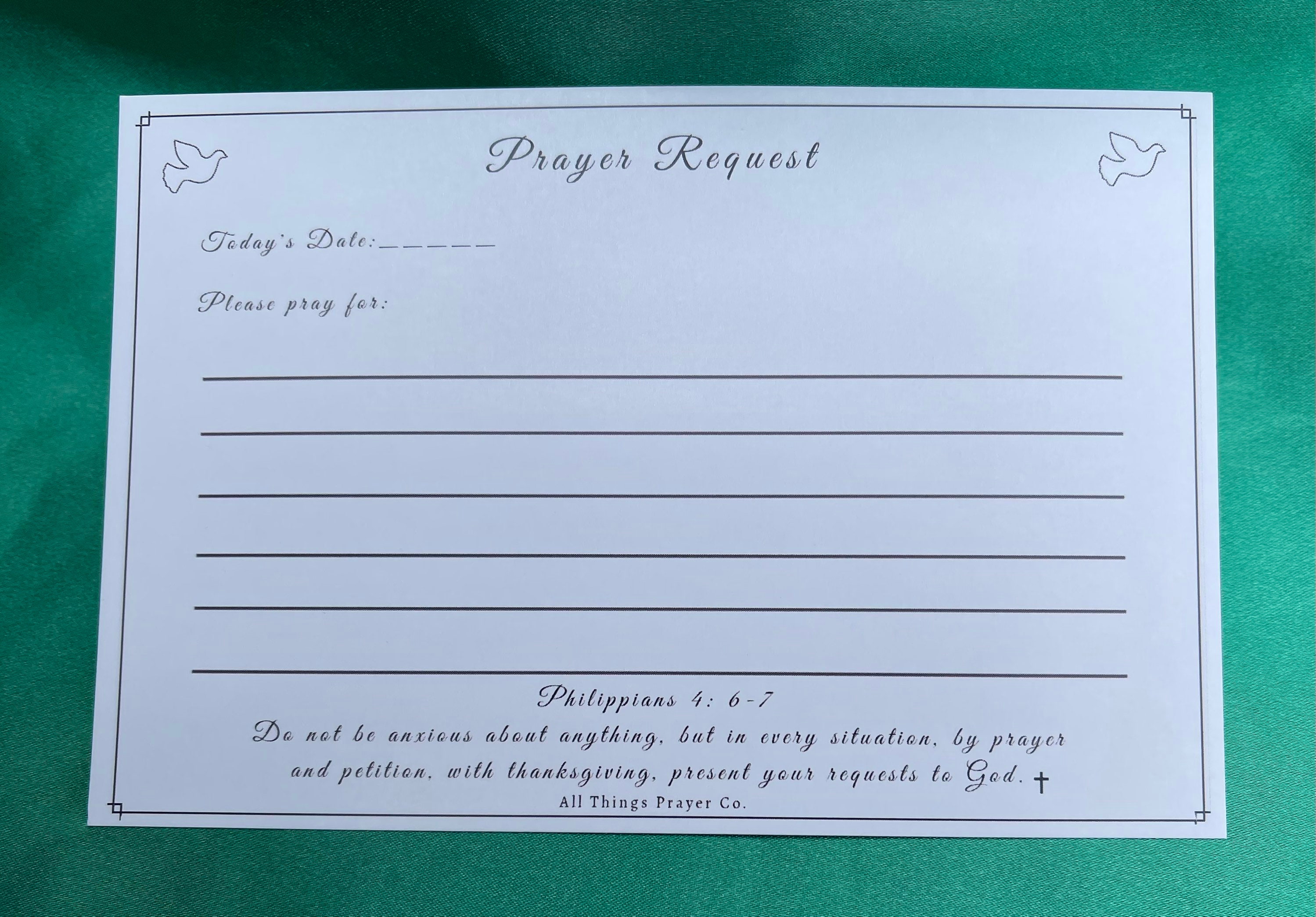Packaged Prayer Request Cards - Etsy