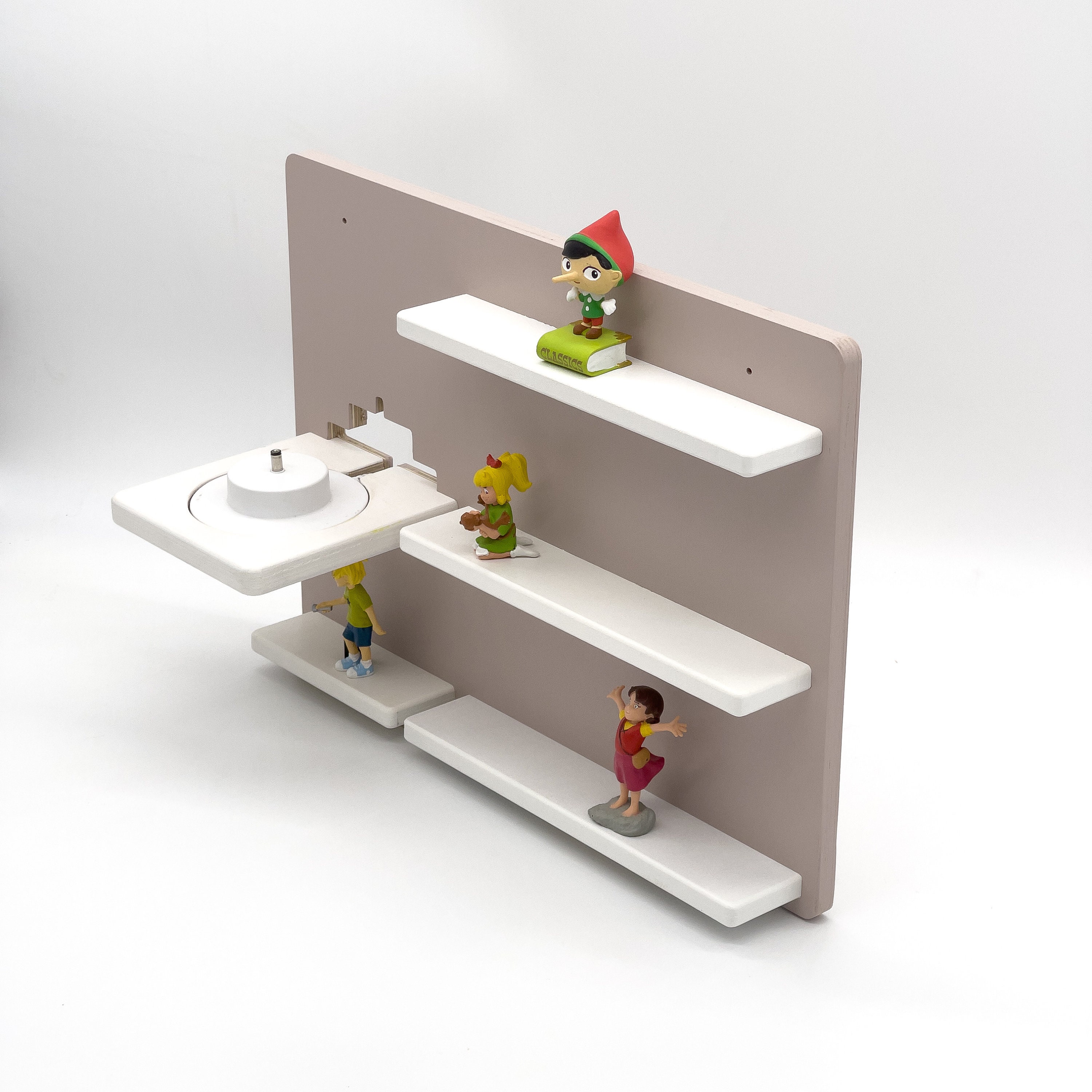 Toniebox wall shelf for up to 22 Tonie figures / Theme: Basic | Etsy