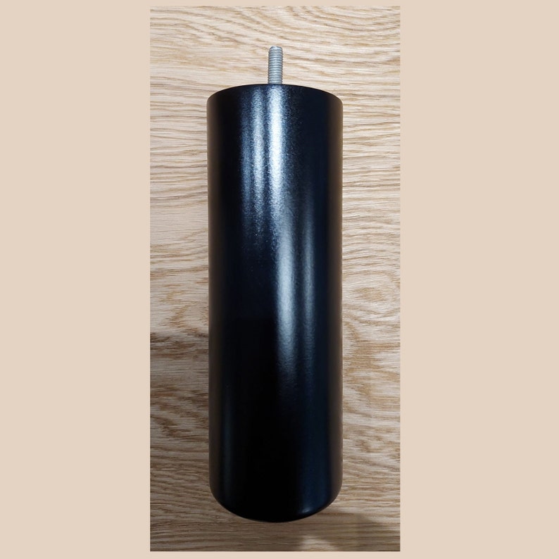 4pcs of Cylinder Wooden Furniture Legs (large Size) | Mad of Beech Wood ...