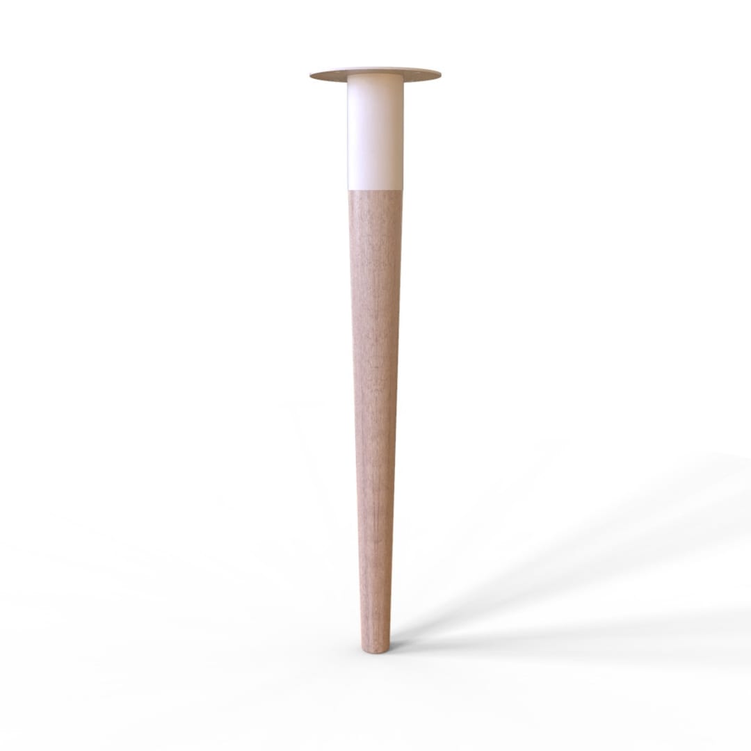 4 X TABLE LEG - Mid-century Style Wooden Tapered Table Legs - Perfect ...