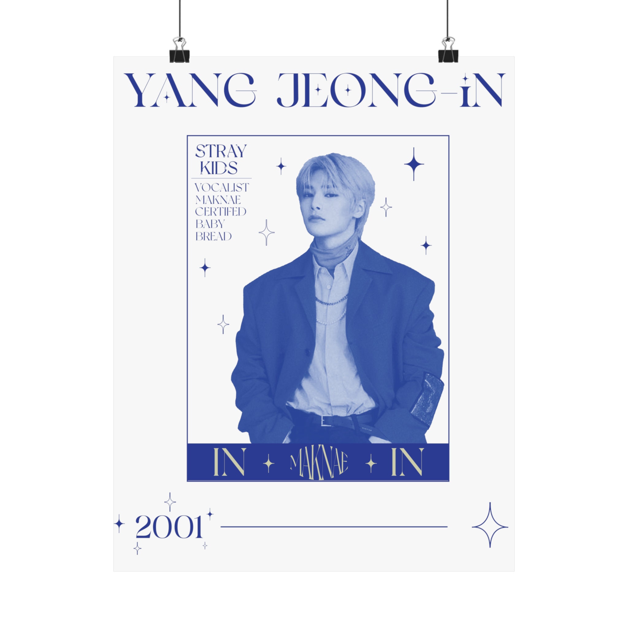 Stray Kids Poster I.N. - Etsy