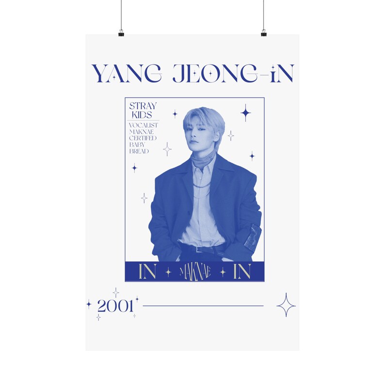 Stray Kids Poster I.N. - Etsy