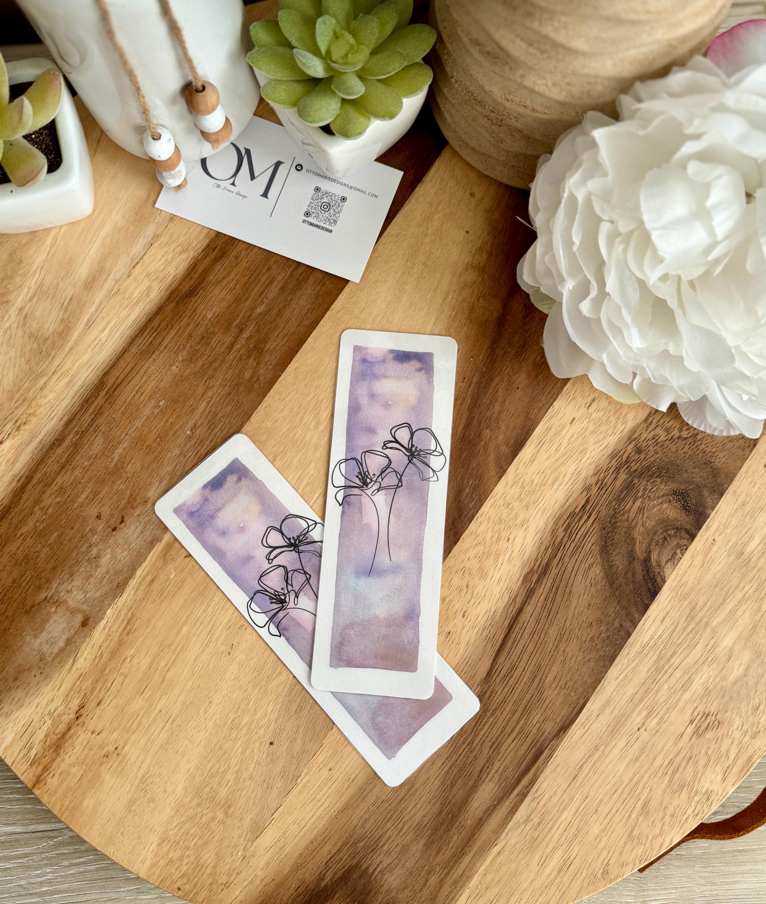 Line Art Bookmark I Bookmarks I Book Accessories I Line Art I ...