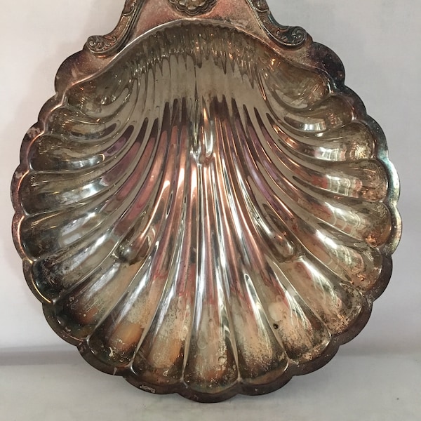 Silver Plate Shell - Etsy
