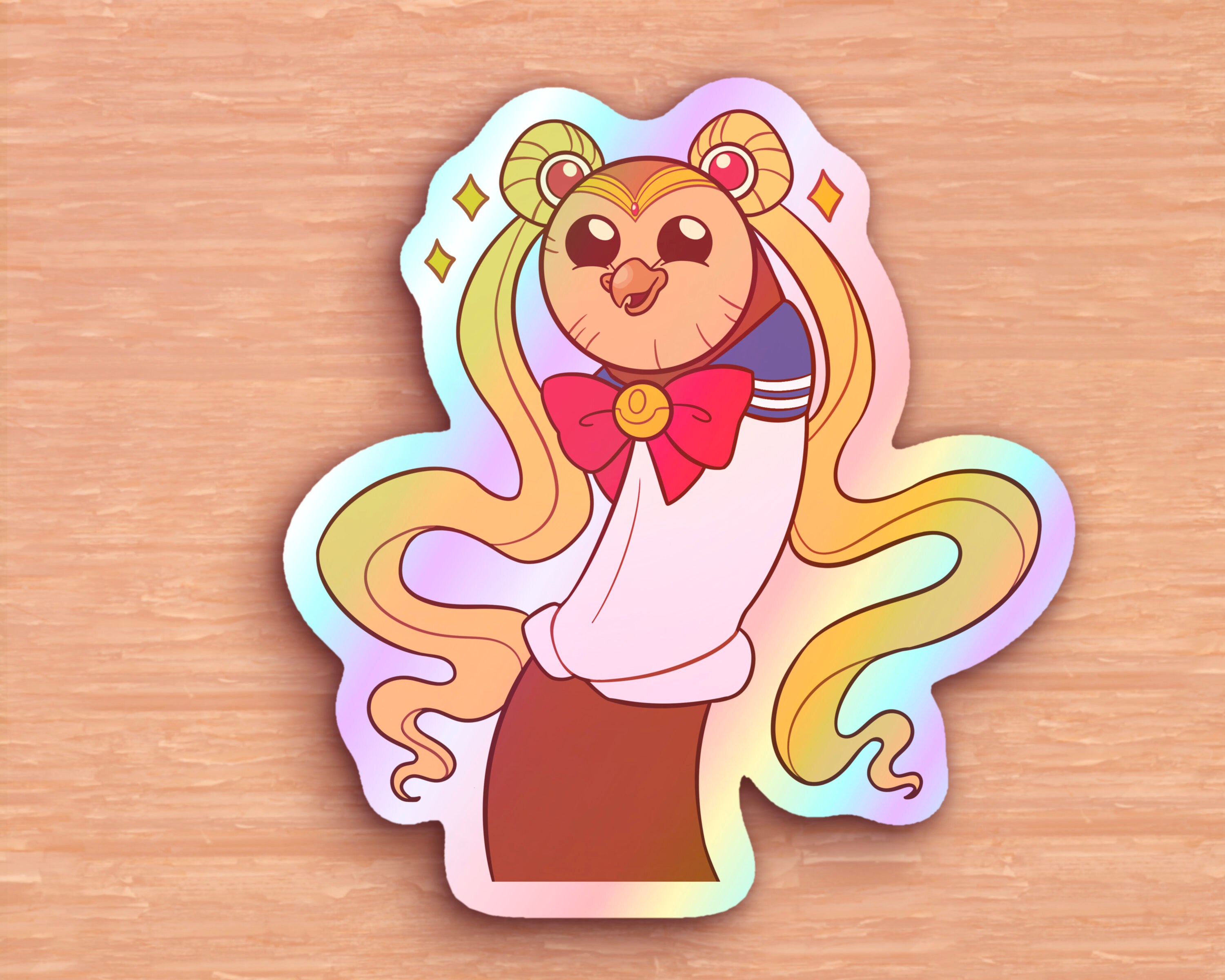 Sailor Hooty Holographic Sticker The Owl House TOH Sticker Etsy New