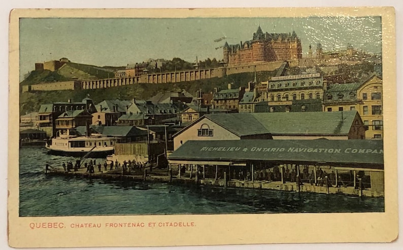 Vintage Postcards Montreal Quebec City Canada Early 1900s - Etsy