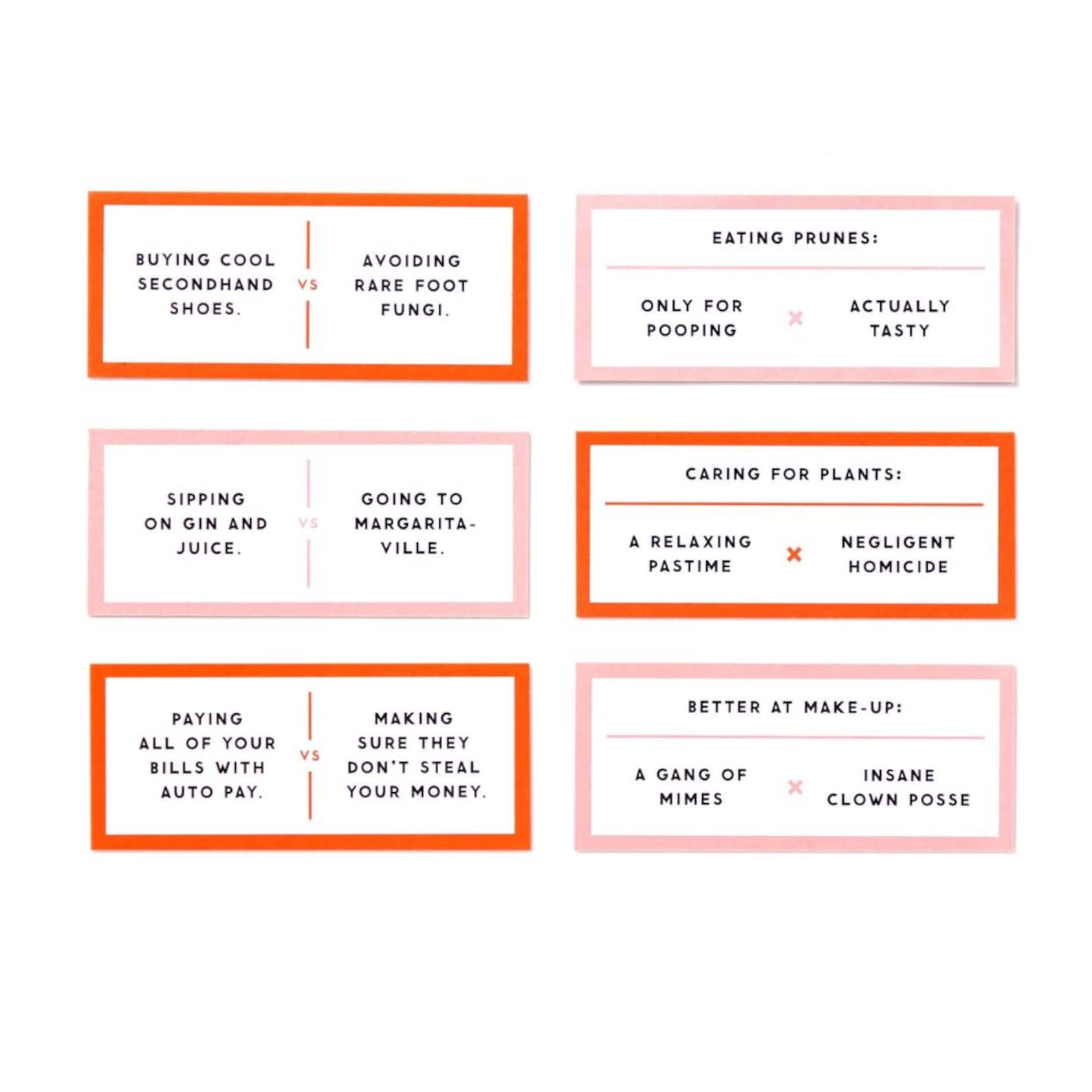 Debatable Game Set - Fun Party Game | 200 Debate Cards - Etsy