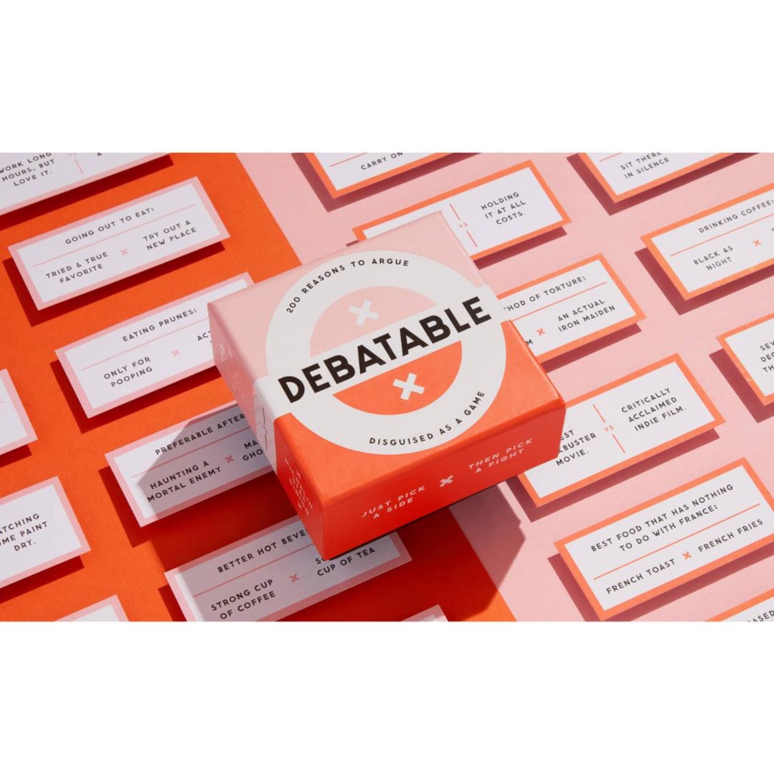 Debatable Game Set - Fun Party Game | 200 Debate Cards - Etsy
