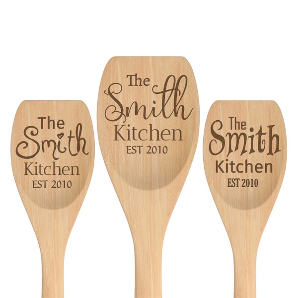 Flat Edge Spoon - Etsy