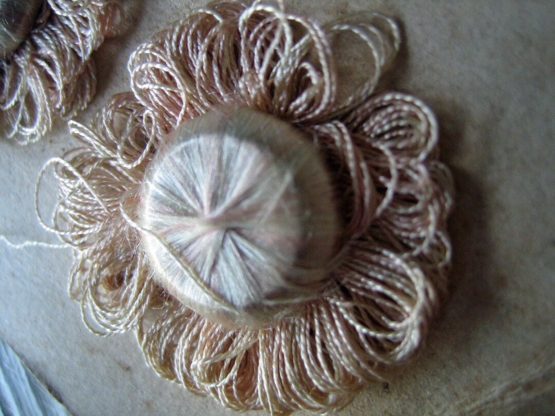 One Victorian Late 1800s Floss Embellishment Applique (ref: A-5426 Box ...